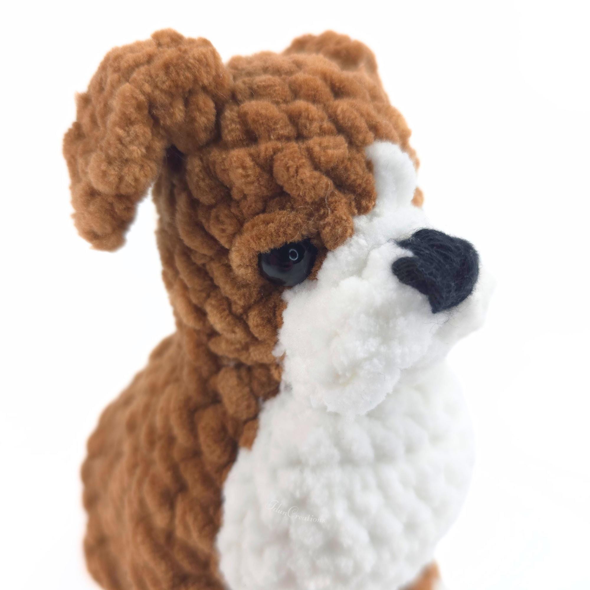 English Bulldog Pattern, Amigurumi Dog, Small Bulldog - Etsy