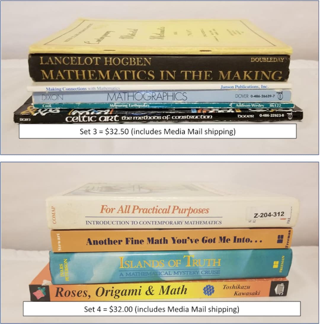 Vintage Math Books - Etsy