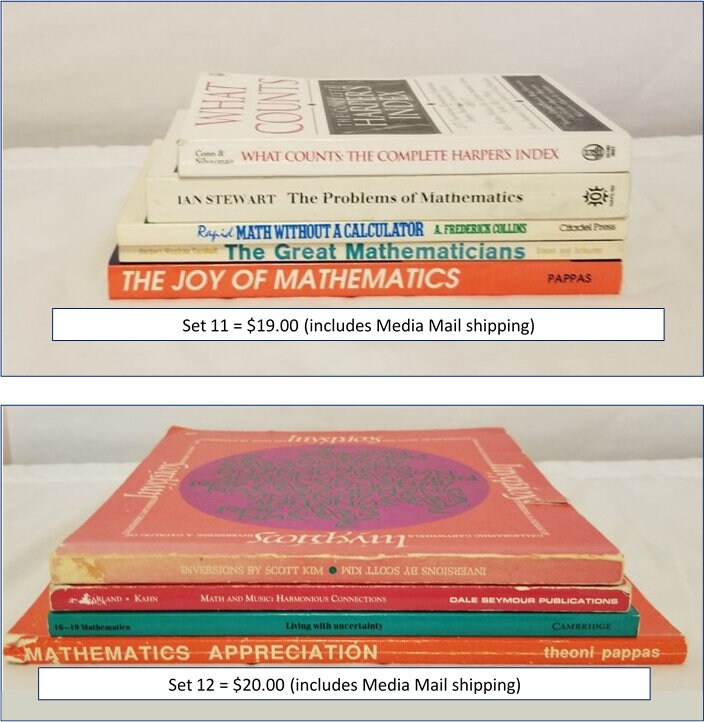 Vintage Math Books - Etsy