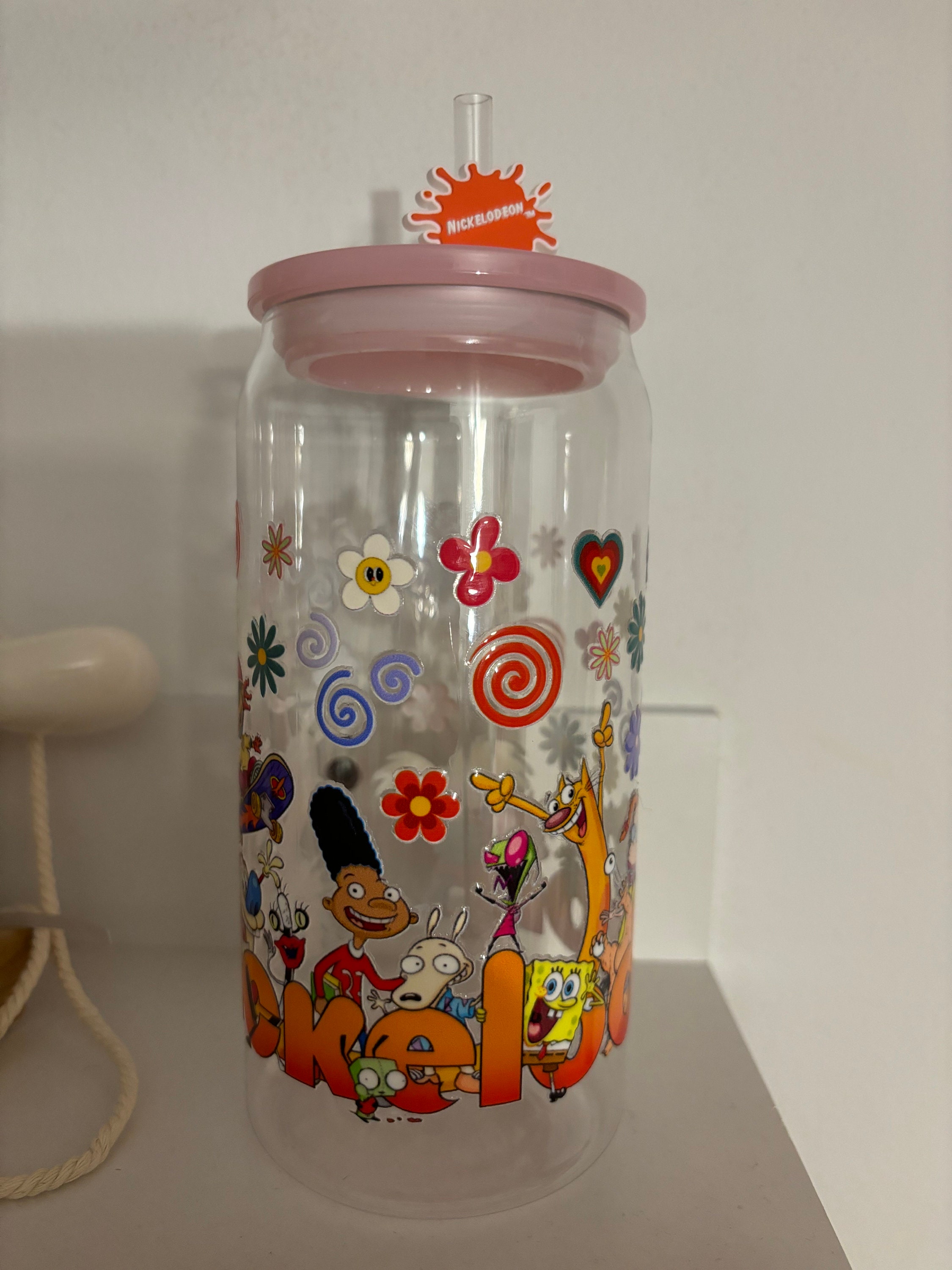 Nickelodeon Characters Plastic Cup - Etsy