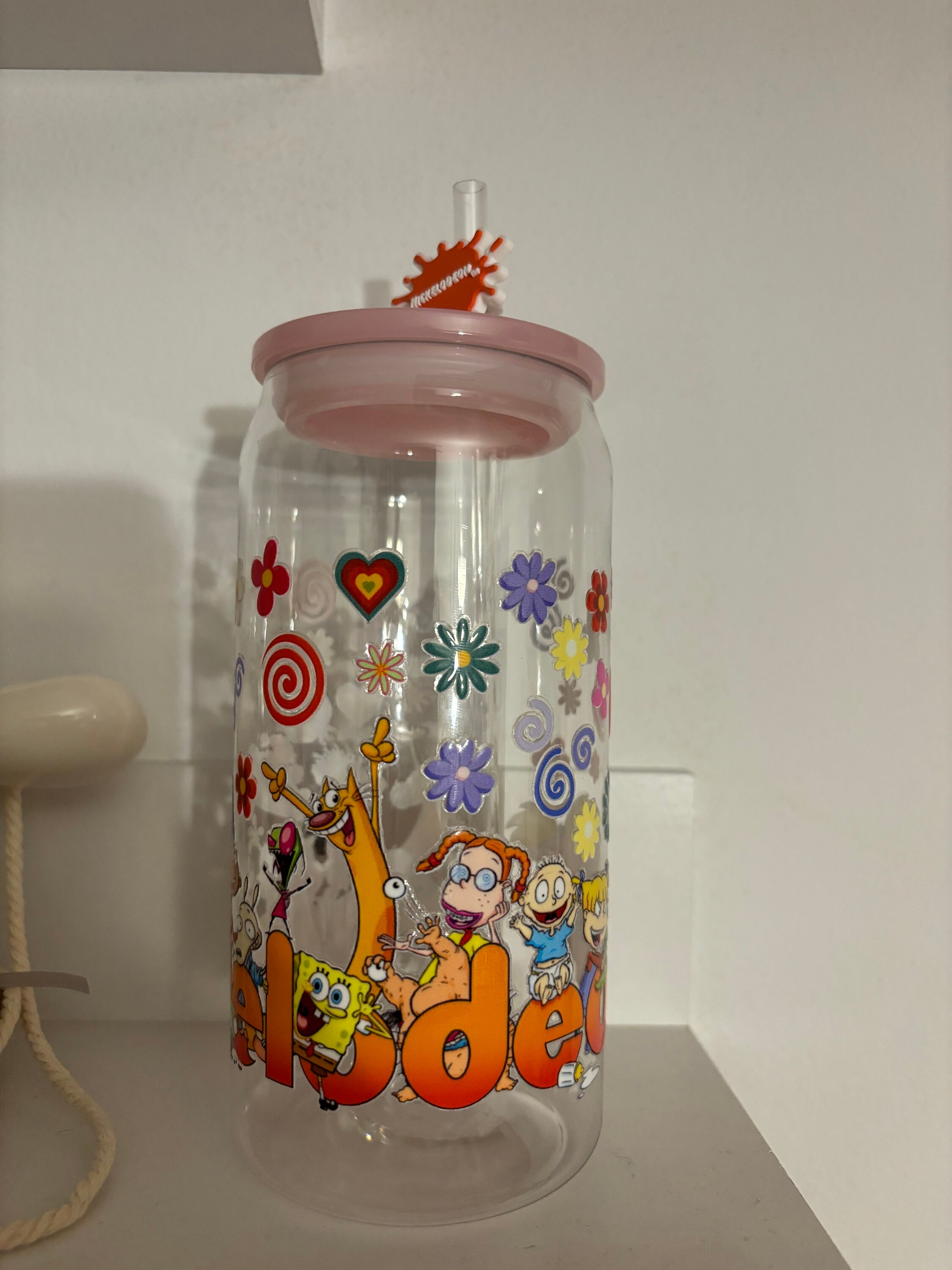 Nickelodeon Characters Plastic Cup - Etsy