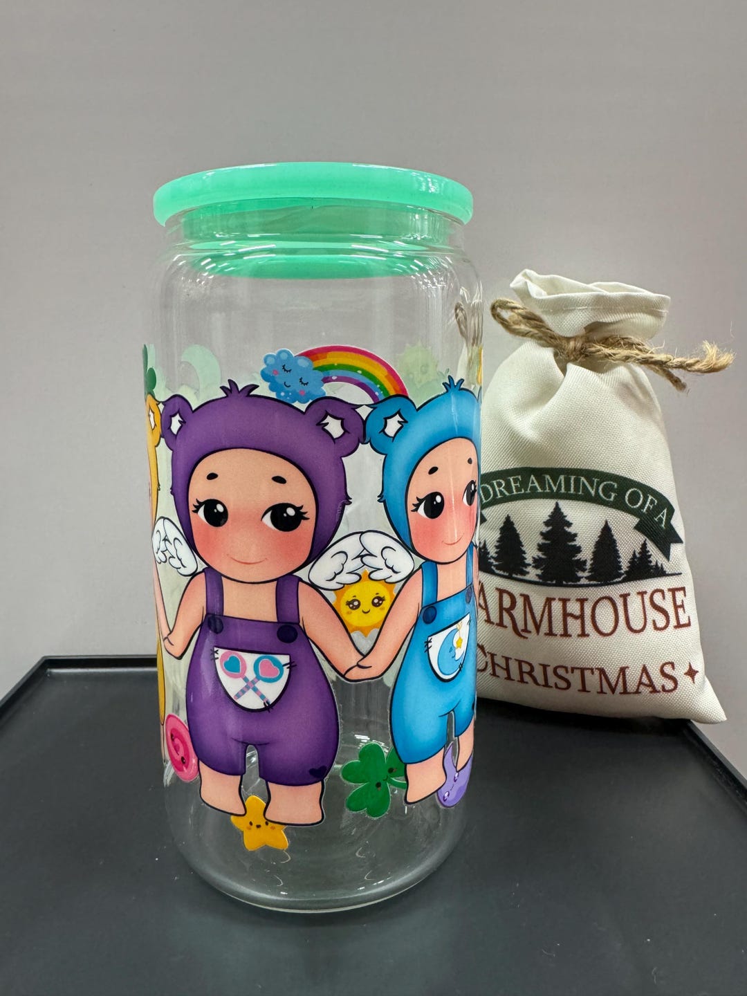 Sony Angel Glass Cup - Etsy