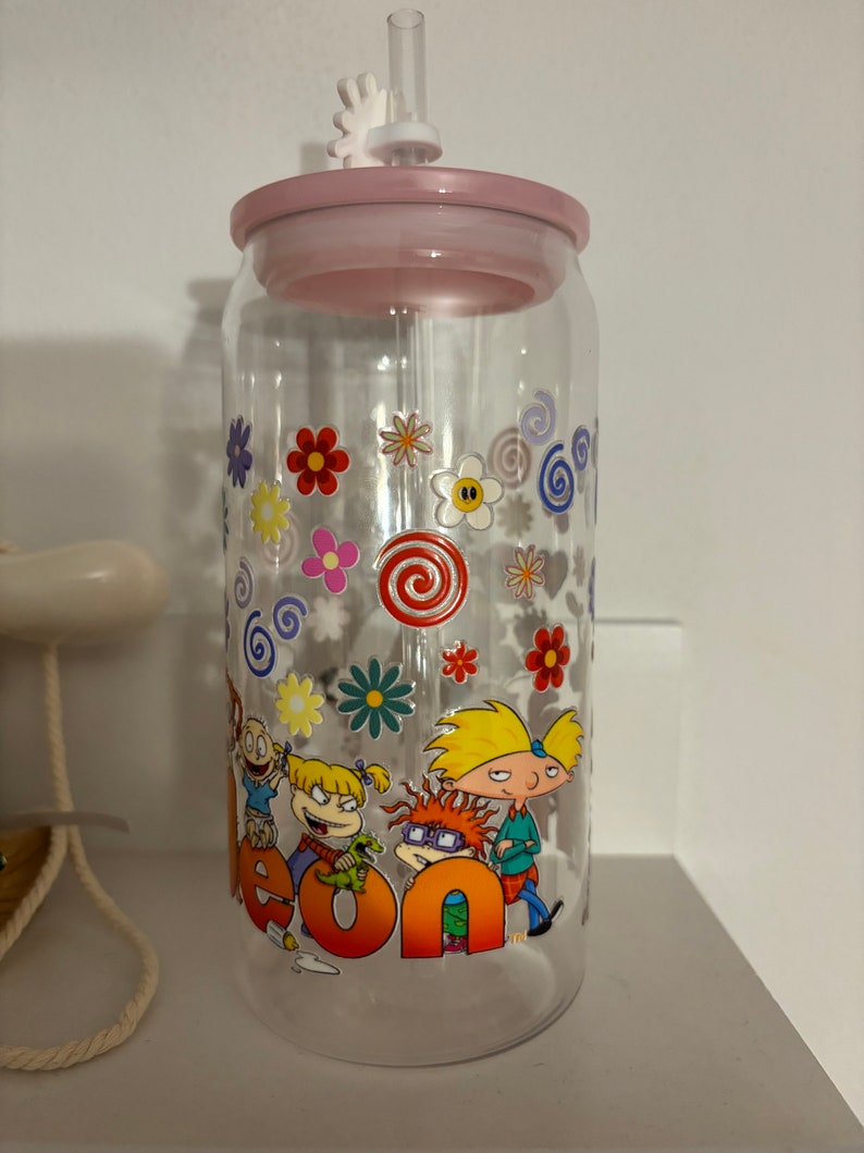 Nickelodeon Characters Plastic Cup - Etsy