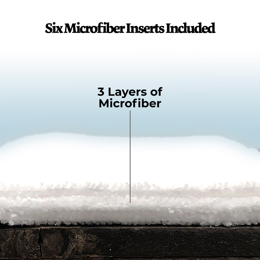 Build Your Own 6-pack Pocket Cloth Diapers With 3-layer Diaper Inserts ...