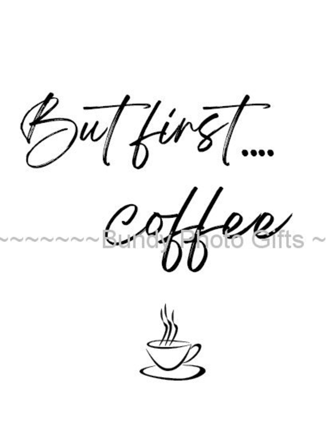 Funny Kitchen Coffee Wall Art but First Coffee Print to - Etsy Australia