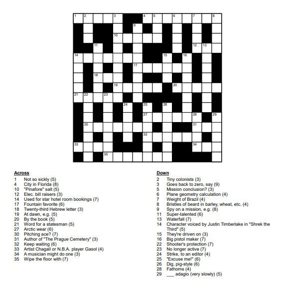 100 Crossword Puzzles PDF Printable - Etsy