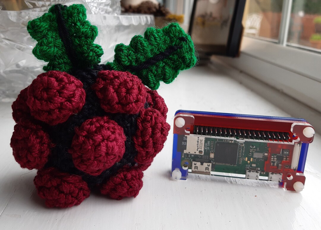 Raspberry Pi Crochet Logo Pattern - Etsy