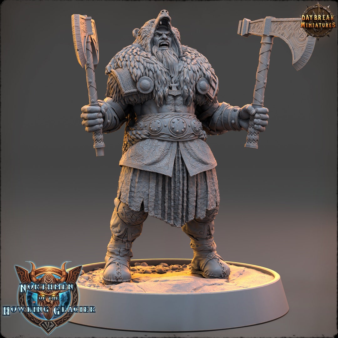 Northmen of the Howling Glacier part 2 by Daybreak Miniatures 3D ...