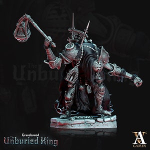 Gravebound the Unburied King part 1 by Archvillain Games 3D Printed Dnd ...