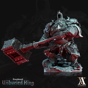 Gravebound the Unburied King part 1 by Archvillain Games 3D Printed Dnd ...