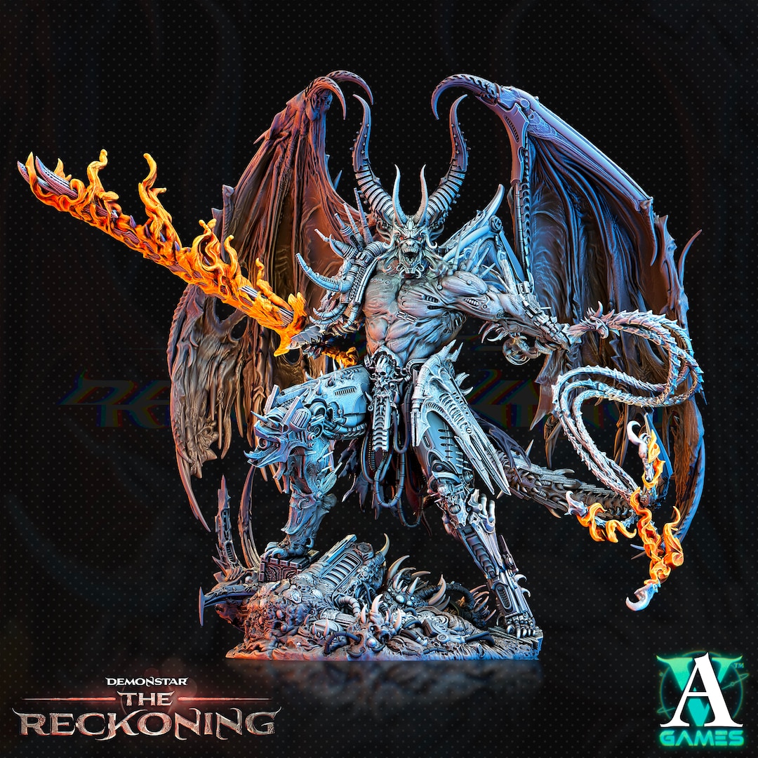 Demonstar the Reckoning part 1 by Archvillain Games 3D Printed Sci-fi ...