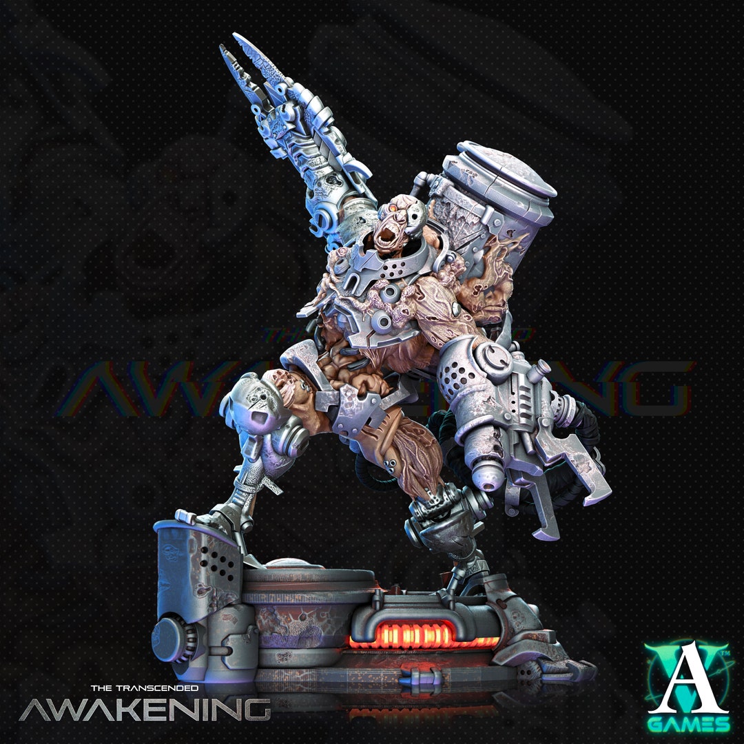 The Transcended the Awakening part 3 by Archvillain Games 3D Printed ...