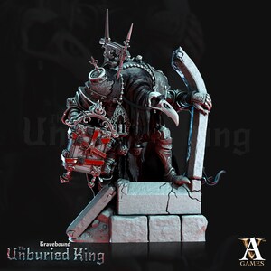 Gravebound the Unburied King part 1 by Archvillain Games 3D Printed Dnd ...