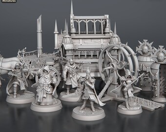 The Witch by STL Miniatures 3D Printed Dnd Pathfinder Tabletop Resin ...