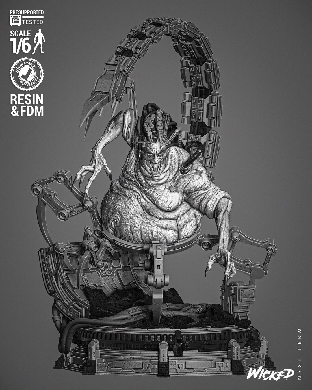 Mojo Statue by 3D Wicked 3D Printed Unassembled/unpainted Resin Statue ...