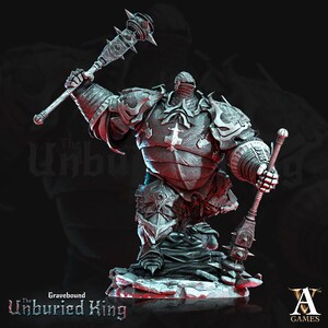 Gravebound the Unburied King part 1 by Archvillain Games 3D Printed Dnd ...