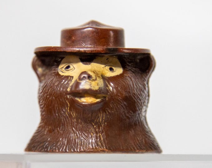 1960s Smokey Bear Snuffit – Vintage Cigarette Magnetic Snuffer, Car ...