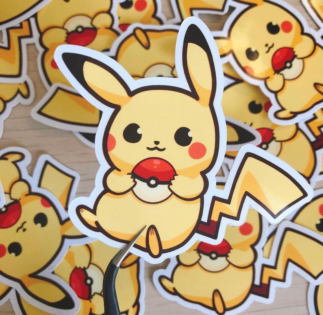 Pikachu Sticker - Etsy