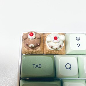 Ice Cream Bear Keycap Artisan Keycap - Etsy Canada
