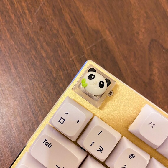 Panda Keycap Artisan Keycap | Etsy