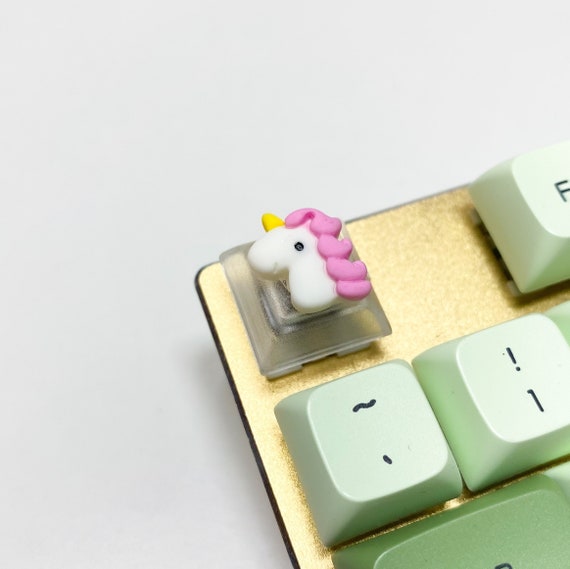 Unicorn Keycap Artisan Keycap Cute Keycap - Etsy