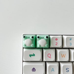 Frog Keycap Artisan Kawaii Keycap Cute Keycap - Etsy