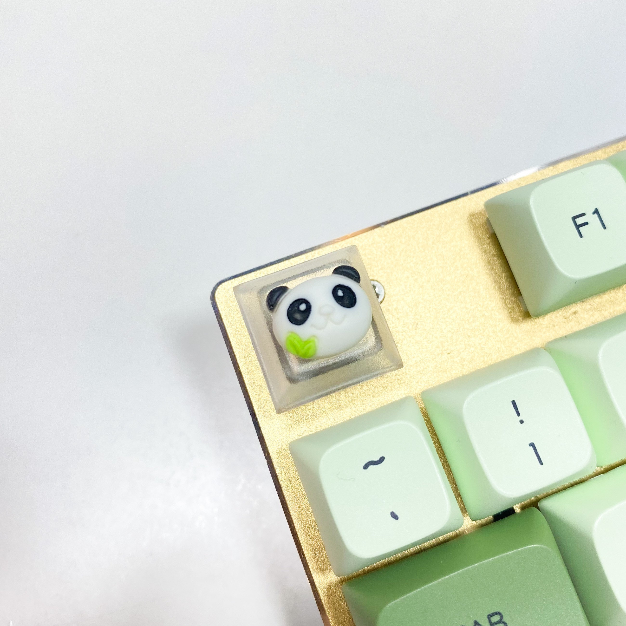 Panda Keycap | Artisan Keycap - Etsy