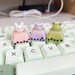 Boba Bubble Tea Keycaps Frog, Bunny, Bear Keycap Artisan Keycaps - Etsy