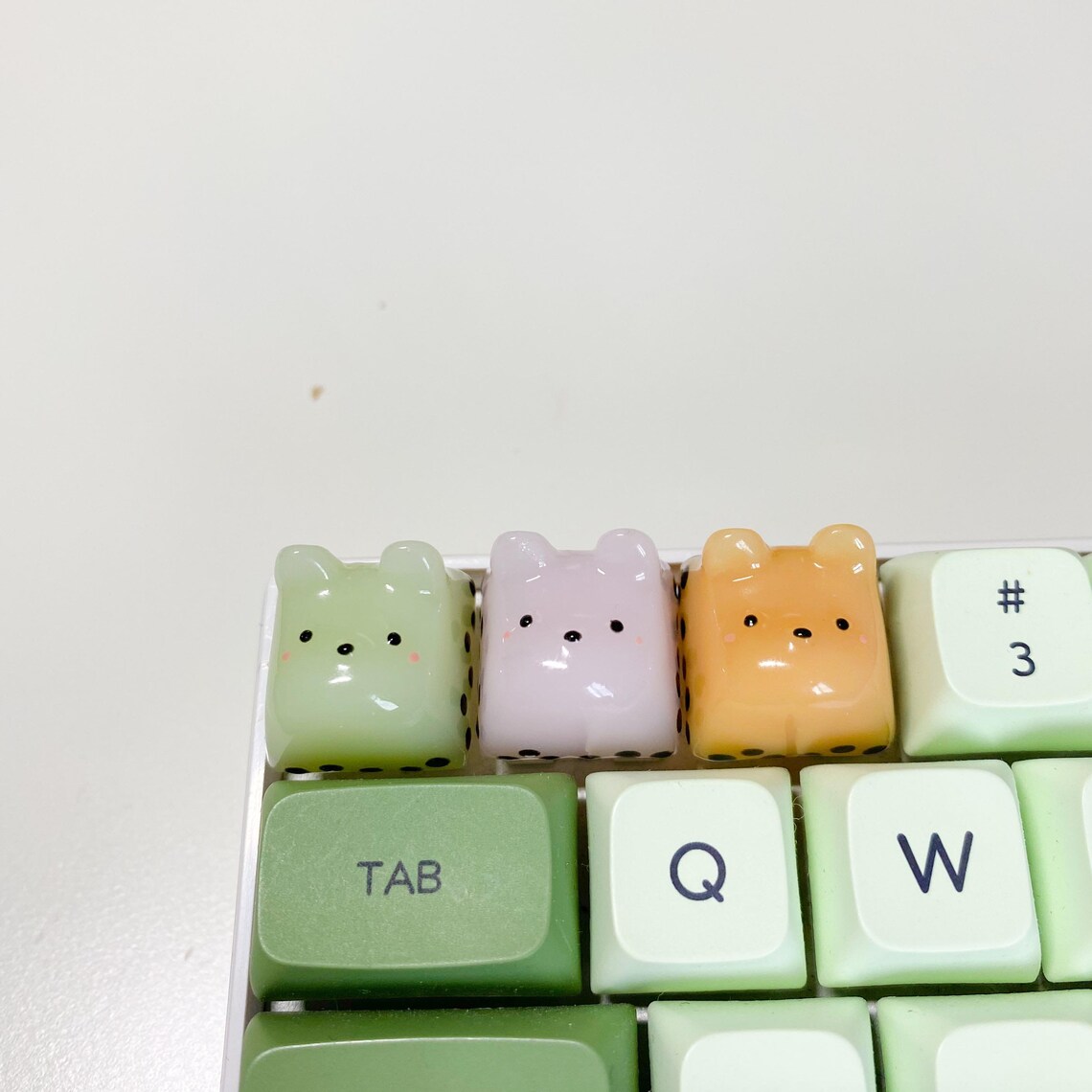 Bubble Tea Boba Bear Keycap Artisan Keycap - Etsy Canada
