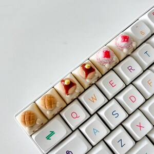 Melonpan Bear Keycap | Bo Lo Bao Keycap |icecream Bear Keycap| Bear ...