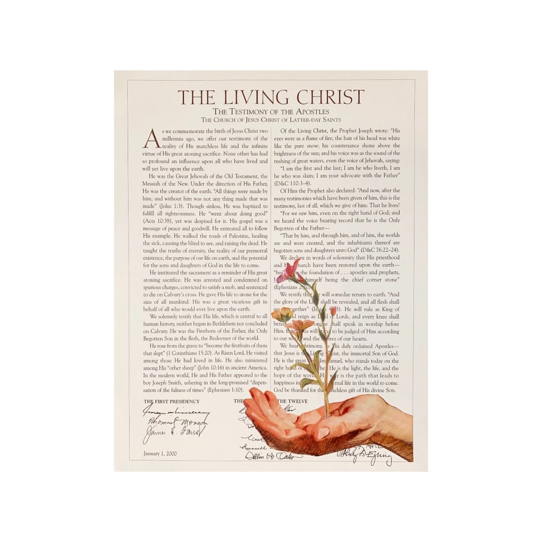 The Living Christ Art Print - Etsy