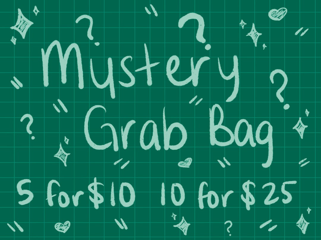 Mystery Sticker Sheet Grab Bag, Sticker Sheet Bundle, Random Assortment ...