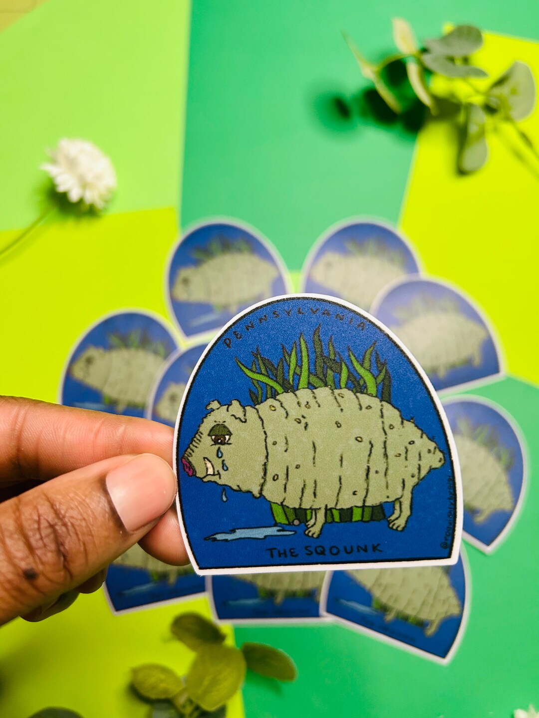 Pennsylvania Squonk Cryptid Vinyl Sticker for Cryptid Lovers, Cute ...