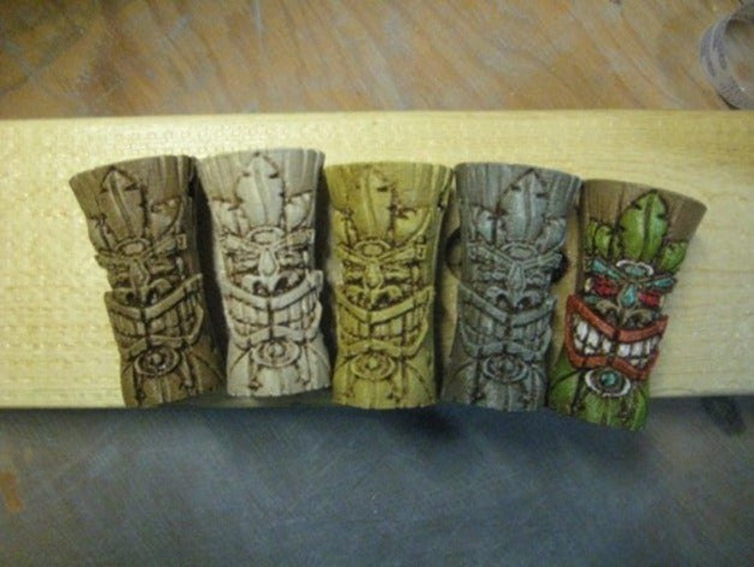 Tiki Pendant 3D Print Stl/file - Etsy