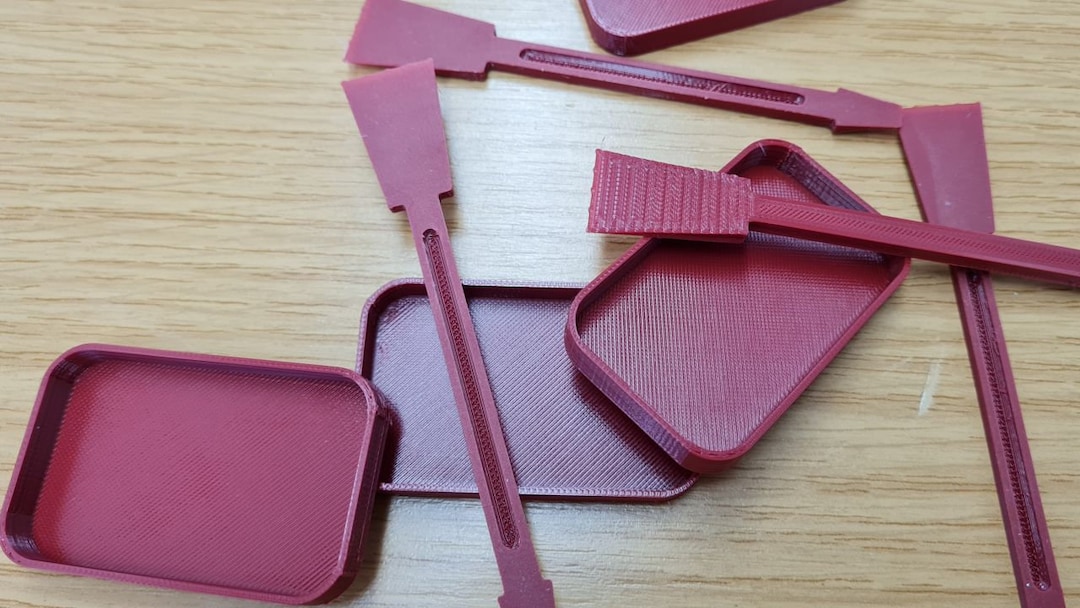 Epoxy Glue Bowl and Applicators 3D Printer File/stl - Etsy