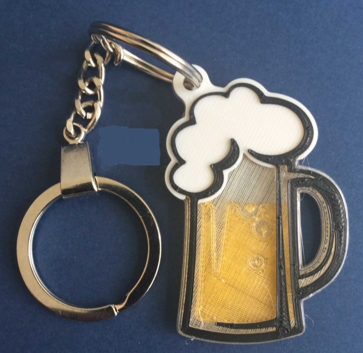 Beer Mug Keychain 3D Printer File/stl - Etsy