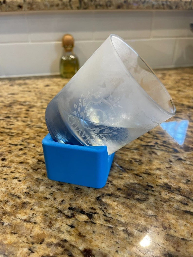 Angled Glass Ice Adapter 3D Printer File/stl - Etsy