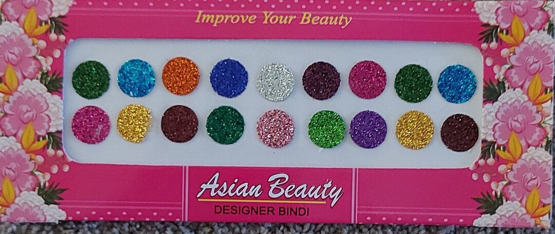 Multi Bridal Bindi Forehead Jewellery Tattoo Sticker Indian Bollywood ...