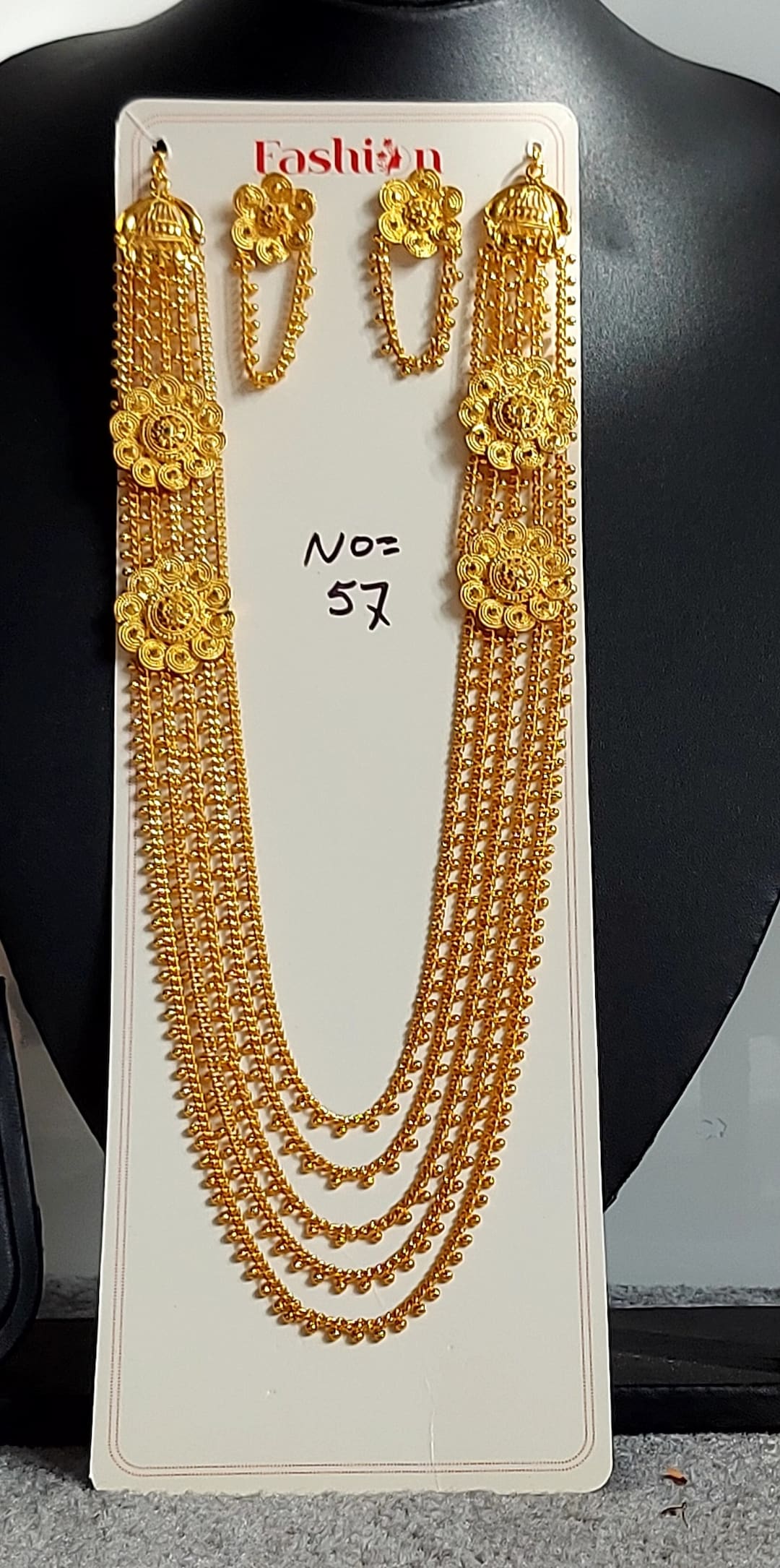 INDIAN GOLD SET - Etsy