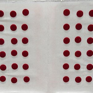 Bridal Maroon Dark Red Colours 60 Pieces Bindi Pack Festival Forehead ...