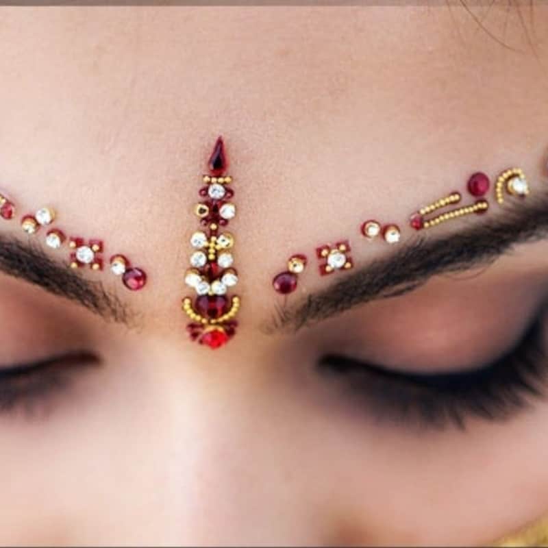 Bindi Bridal Peer Face - Etsy