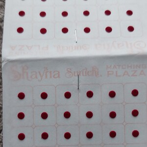 Bridal Maroon Dark Red Colours 60 Pieces Bindi Pack Festival Forehead ...