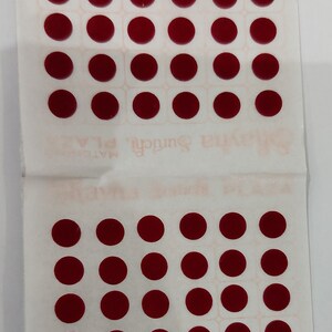 Bridal Maroon Dark Red Colours 60 Pieces Bindi Pack Festival Forehead ...