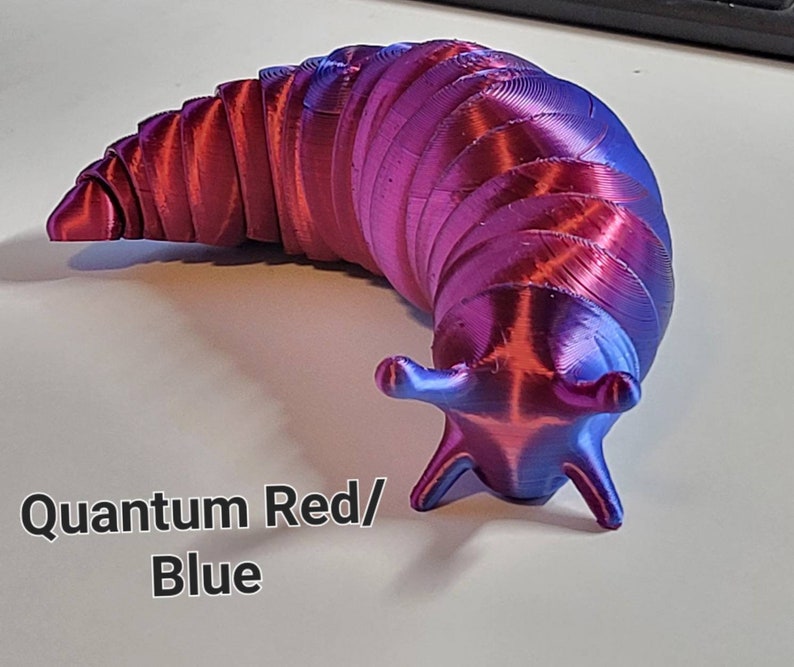 3D Printed Articulating Flexible Slug. the Articulated Slug is - Etsy
