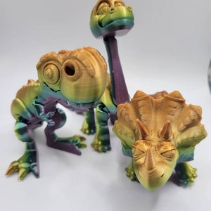 Articulating Dinosaur Set, Flexible Dino Toy, Flexi Factory Authorized ...