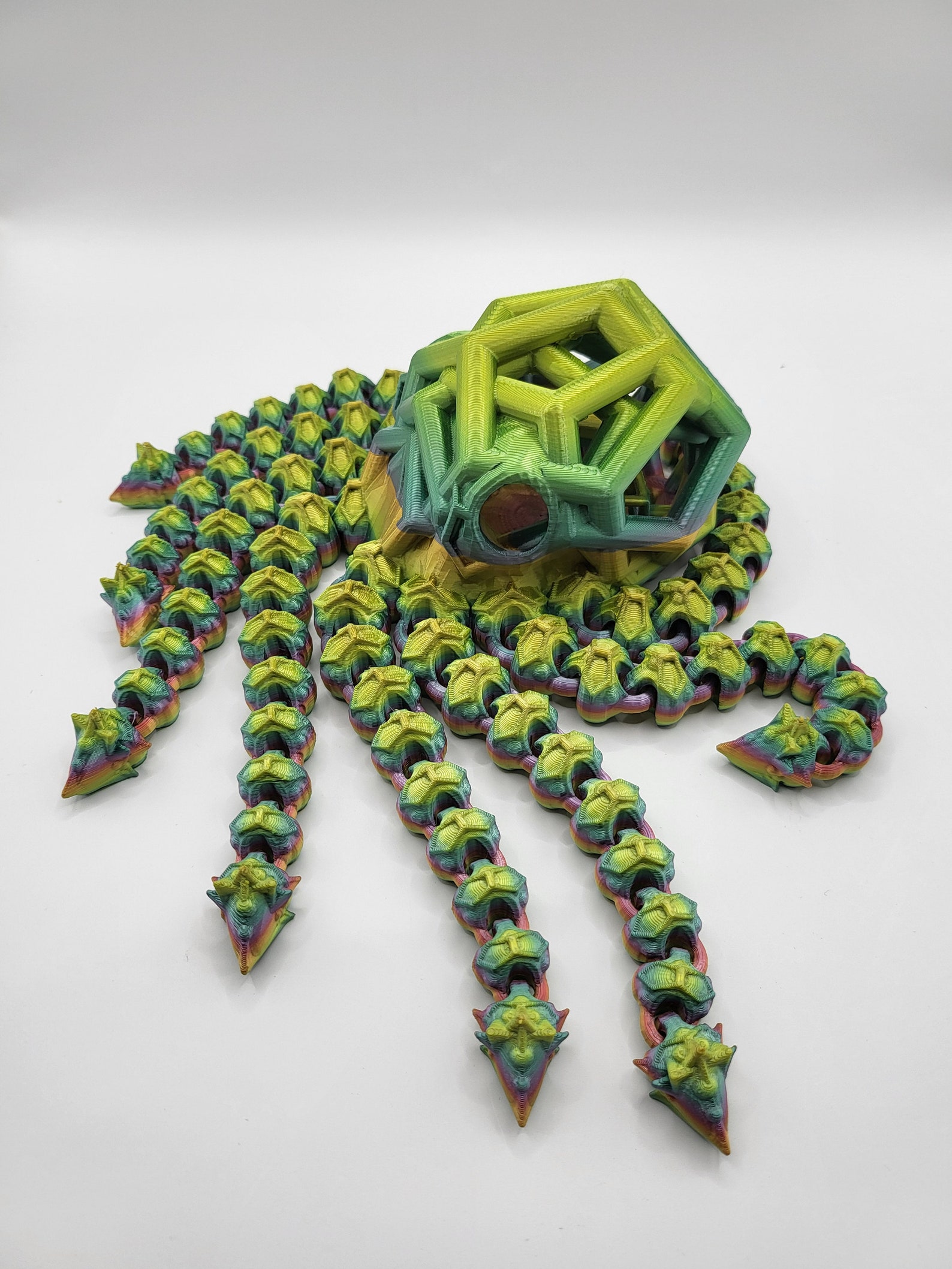3D Printed Articulating Void Octopus From Tik Tok Fidget Toy - Etsy