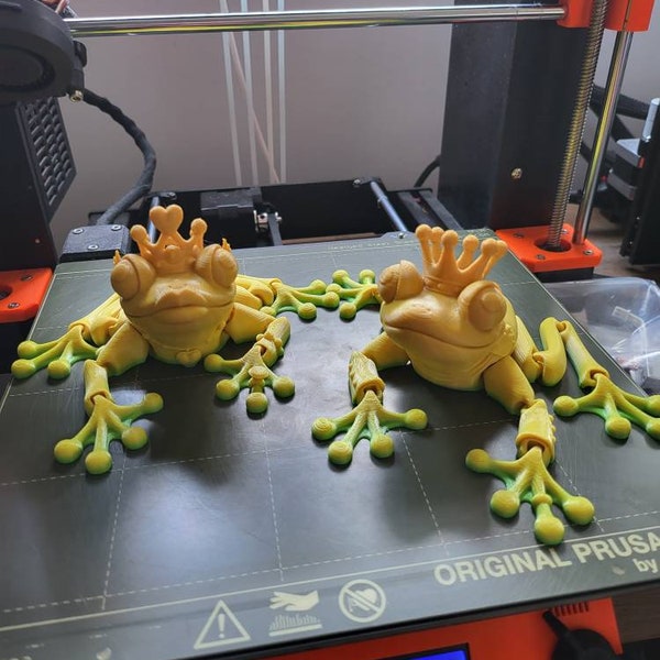 Articulated Frog Stl - Etsy