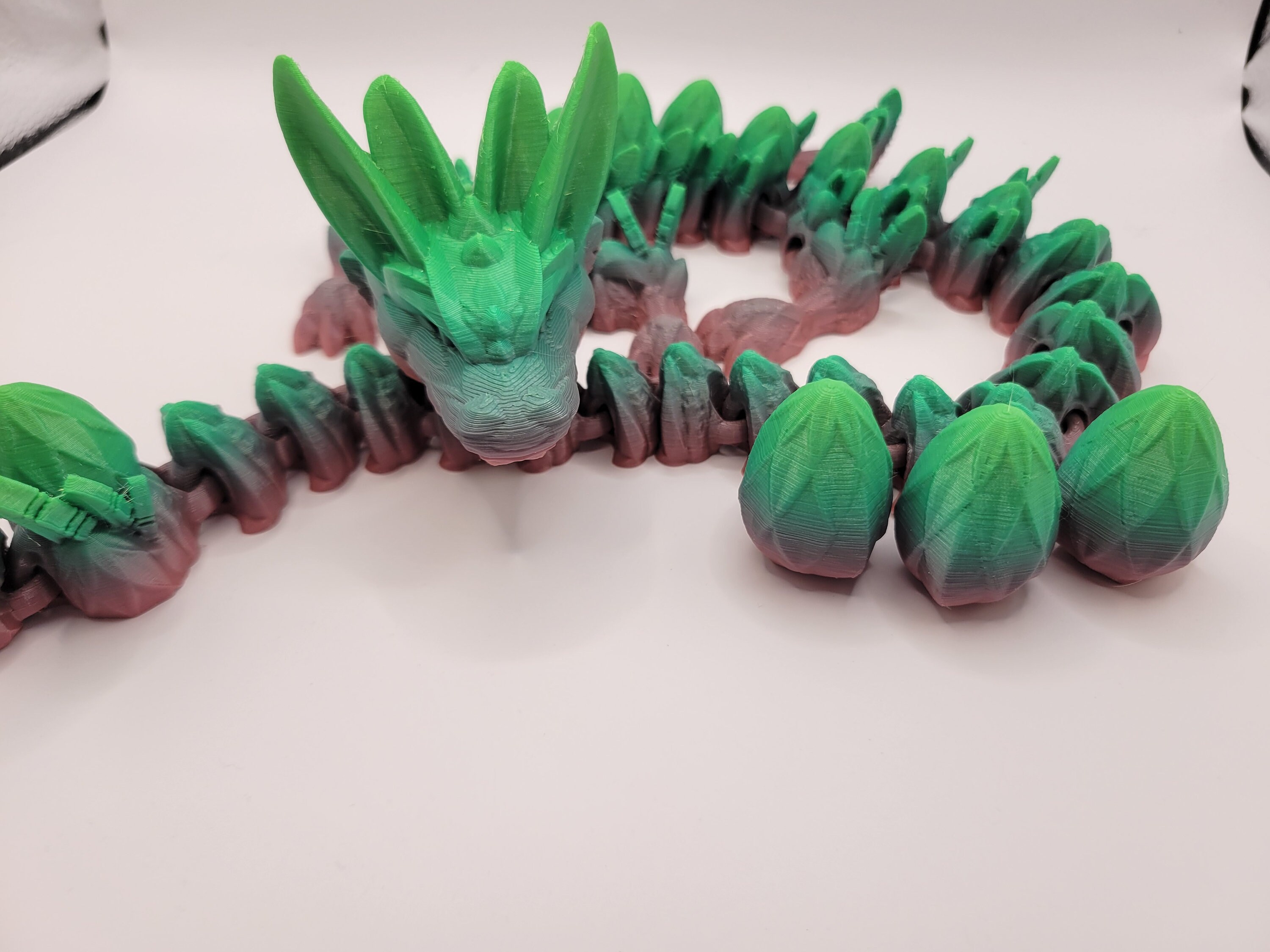 3D Printed Articulated Easter Dragon Dragon Fidget Toy - Etsy