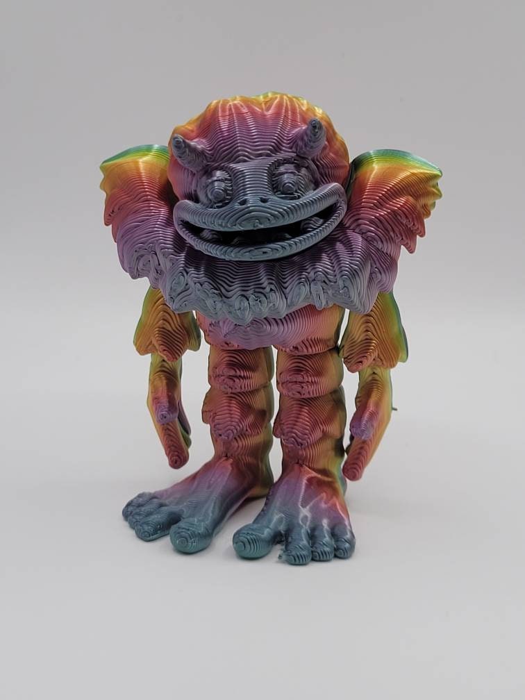 Articulated Yeti Set Flexible Yeti Toy Flexi Factory - Etsy