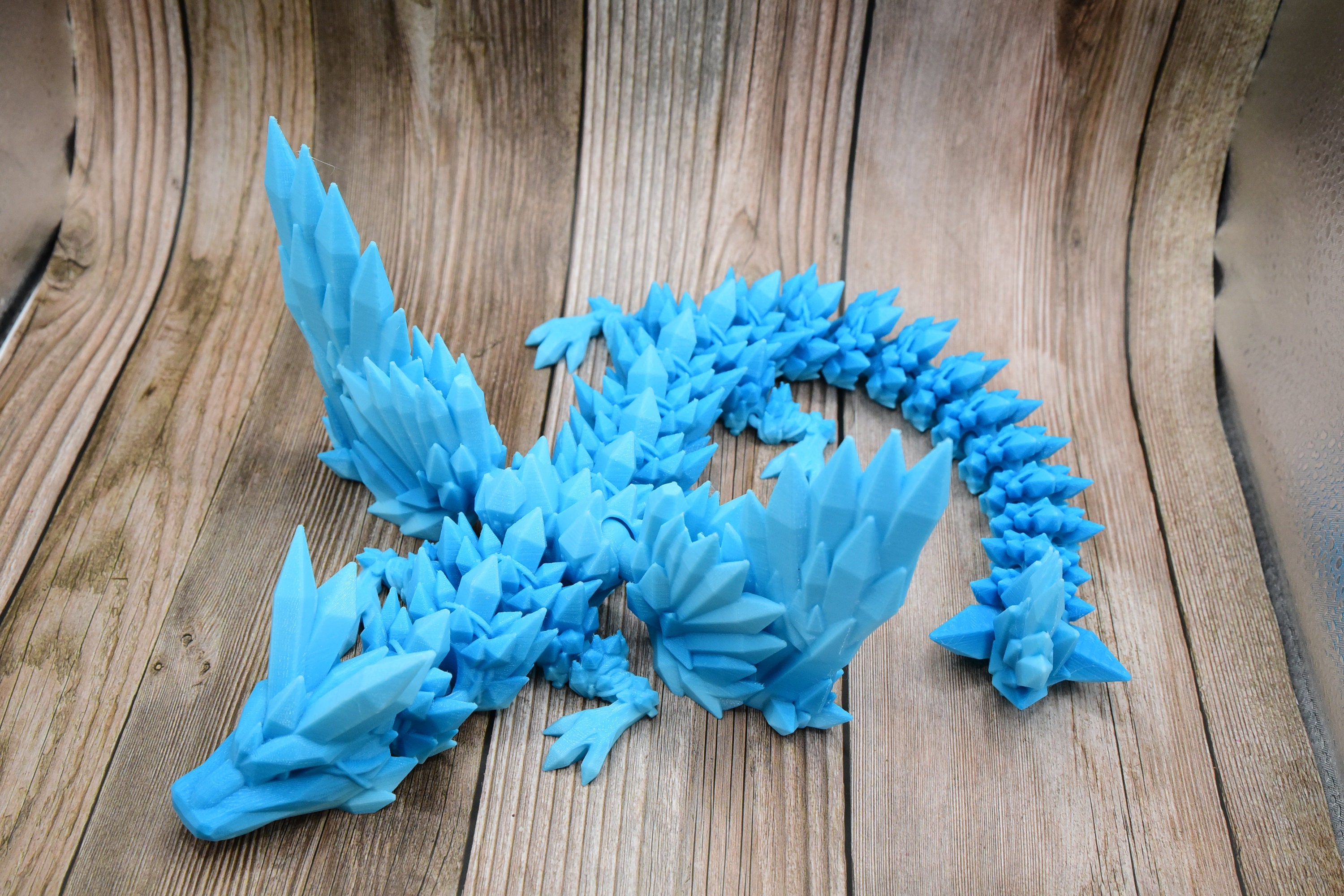 Articulated Dragon Flexi Dragon Winged Articulating Dragon - Etsy